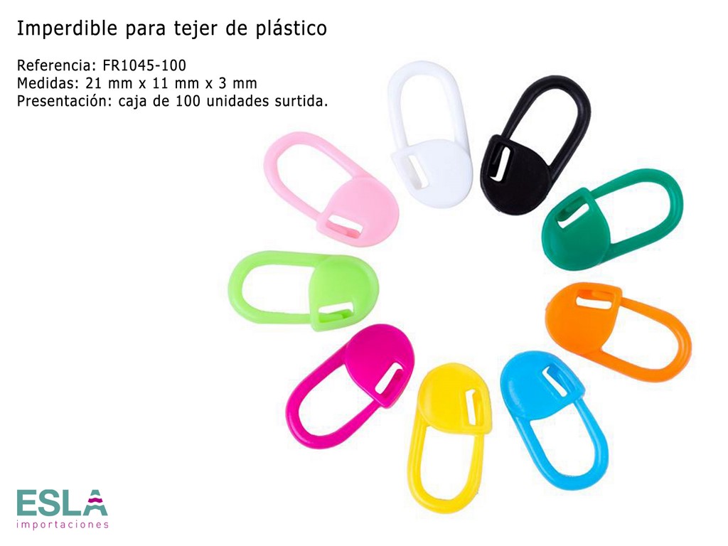 Esla Importaciones: Somos distribuidores de IMPERDIBLE PARA TEJER