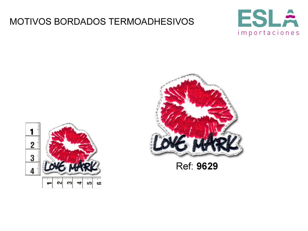 Esla Importaciones: Somos distribuidores de TERMOADHESIVO BORDADO LOVE ...