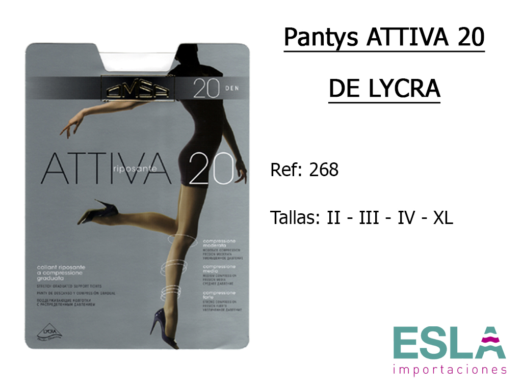 Esla Importaciones: Somos distribuidores de PANTYS 268